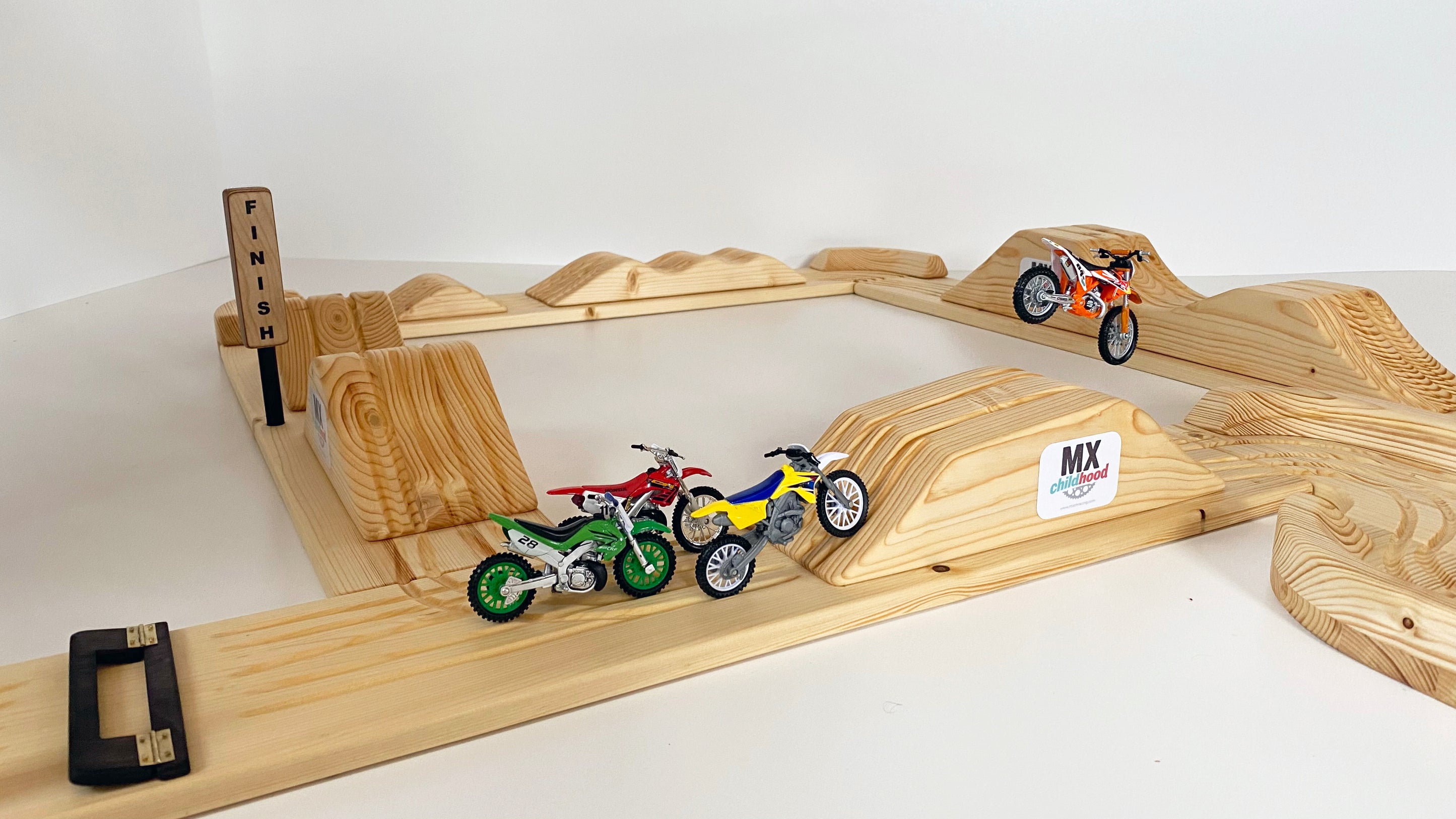 Large Dirt Bike Play Track, Motocross In Your Room, Motocross Kids Tra ...
